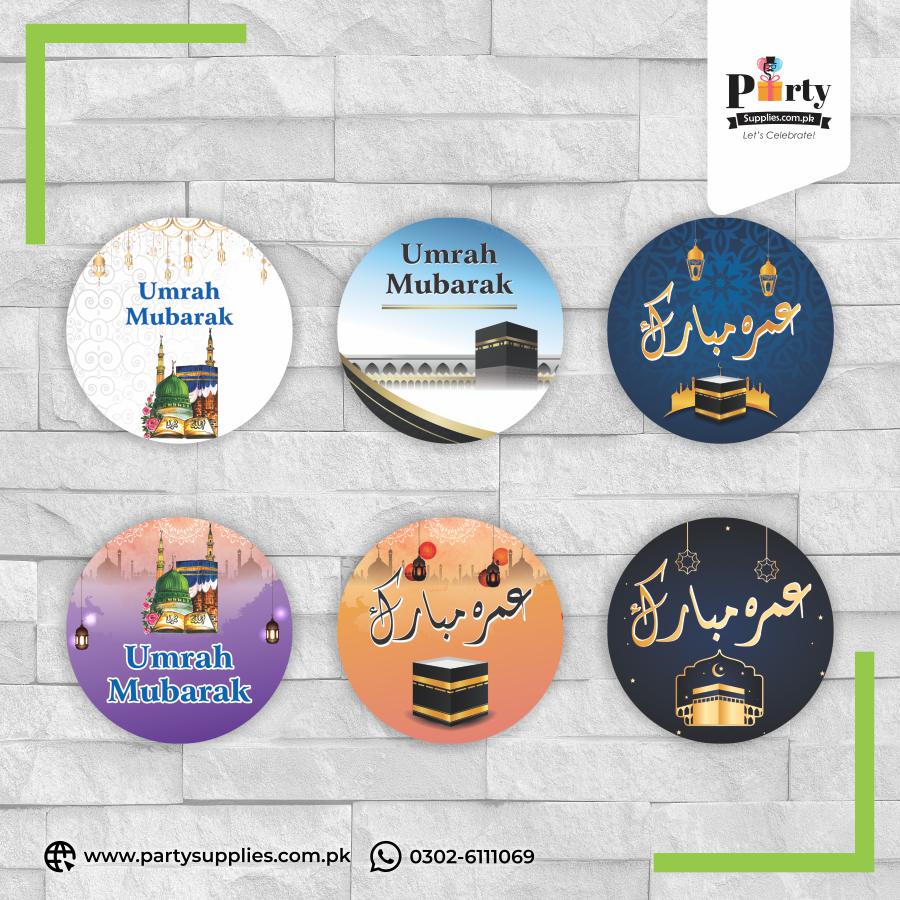 Umrah Mubarak Stickers: 12 Designs to Honor Your Pilgrimage ...